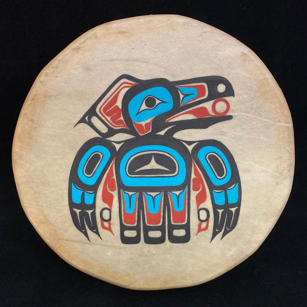 8" Raven Drum – Crazy Wolf Studio