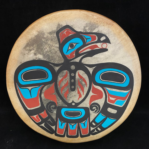 10" Raven Drum #2 – Crazy Wolf Studio